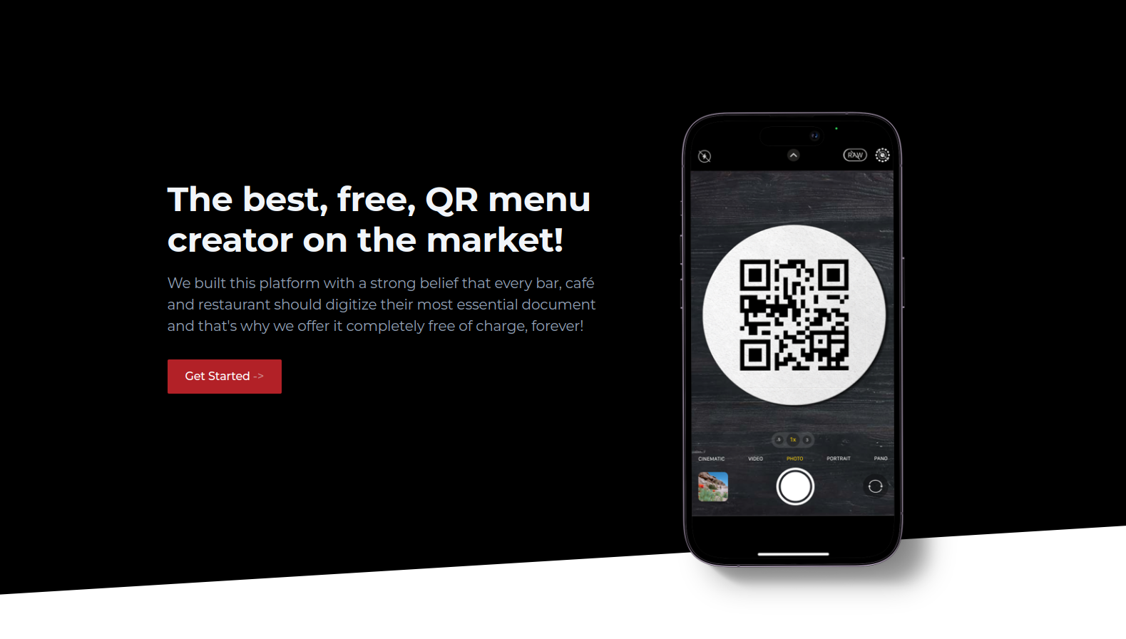 BitBite - The best, free, QR menu creator on the market!
